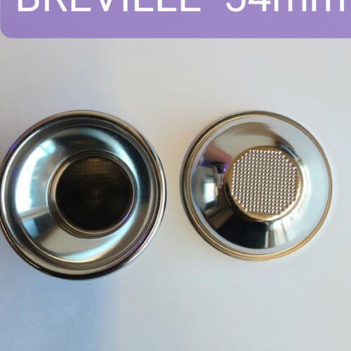 Breville/Sunbeam/Delonghi 51mm Single Wall (Espresso) Double Cup Filter ...